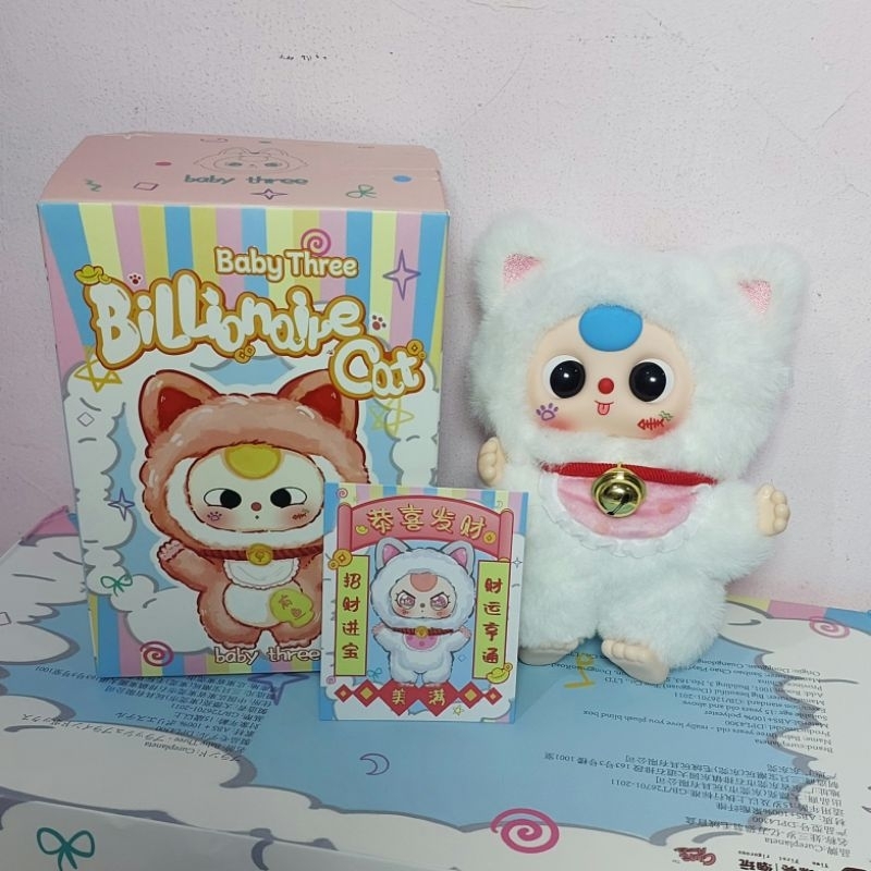 Jual Baby Three BB3 Billionaire Cat Putih | Shopee Indonesia