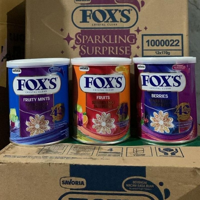 Jual Permen FOX Kaleng 180gr | Shopee Indonesia