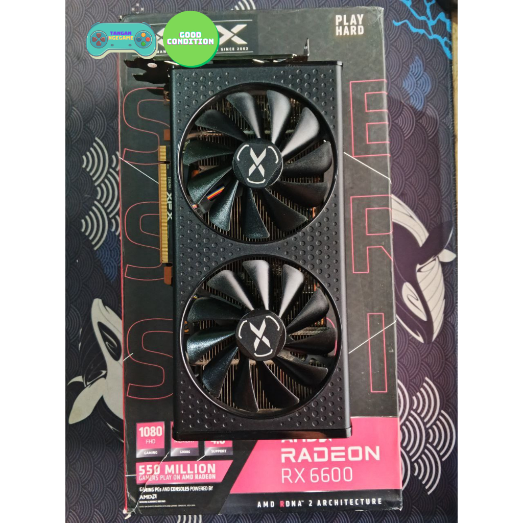 Jual VGA AMD XFX RX 6600 8GB DDR6 | Shopee Indonesia