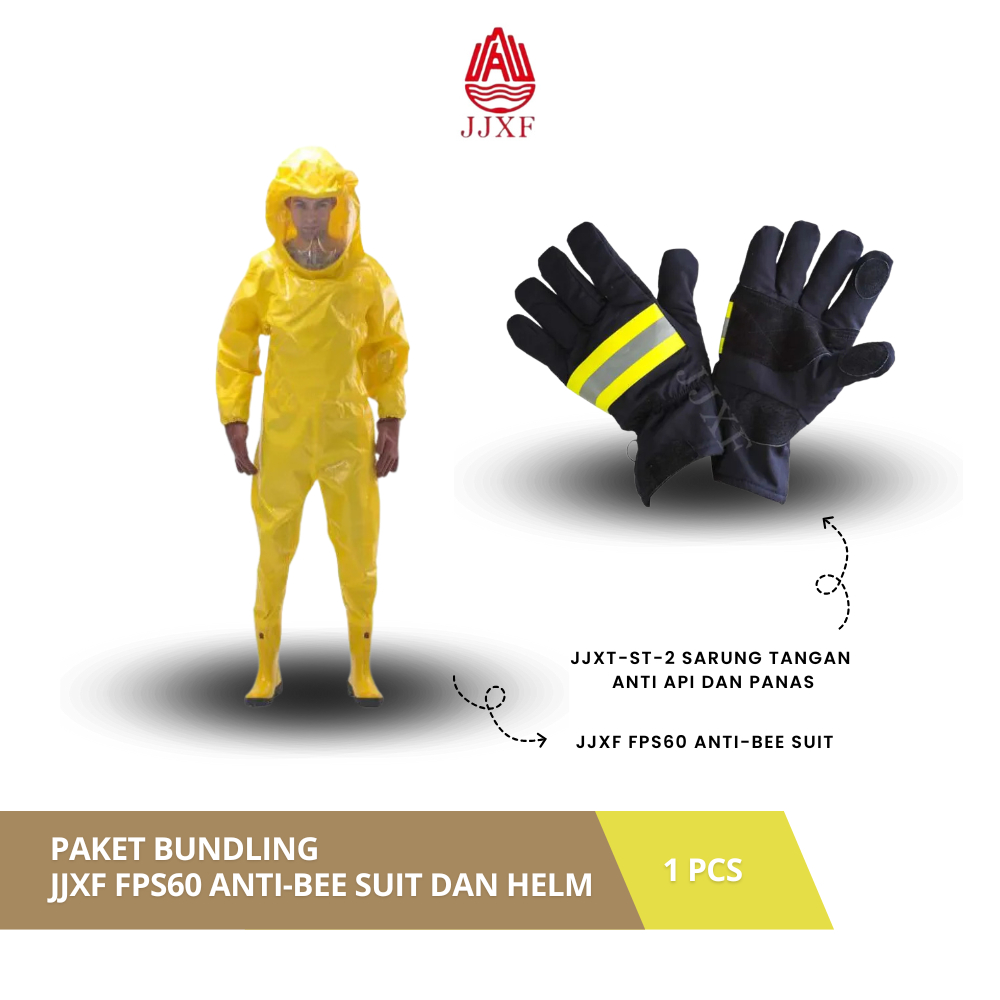 Jual JJXF Bundling FPS60 Baju Pelindung Bee Suit - JJXT-ST-2 Sarung Tangan 1 Pcs | Shopee Indonesia