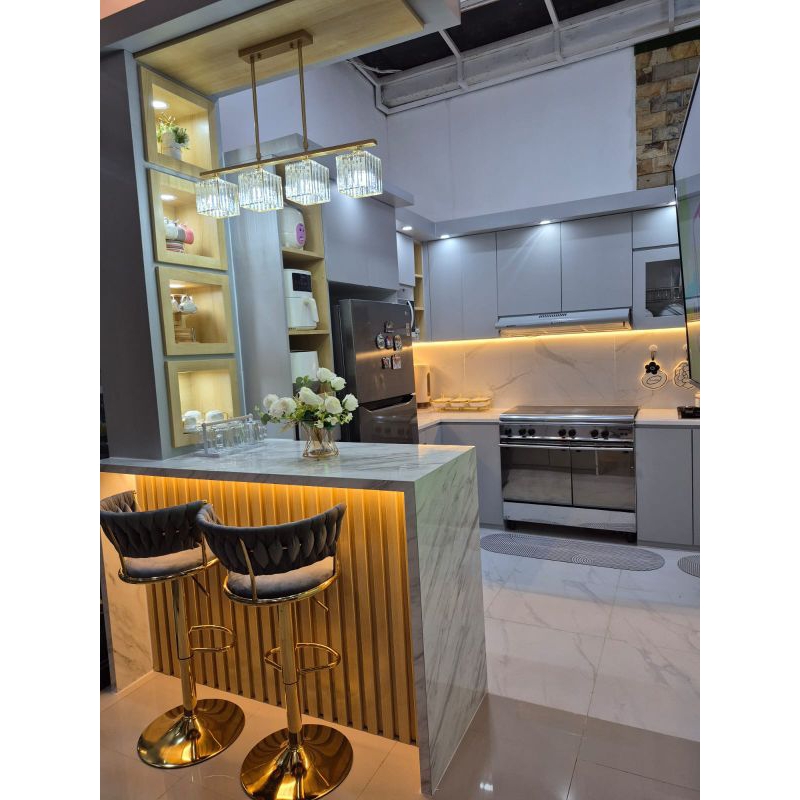 Jual kitchen set minimalis custom | Shopee Indonesia