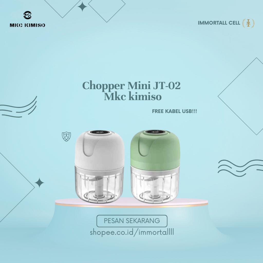 Jual Blender Chopper Mini JT-02 250ml Food Blender Kapsule Portable ...