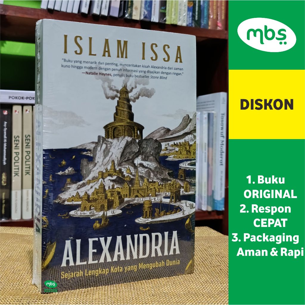 Jual BUKU ALEXANDRIA - Sejarah Lengkap Kota yang Mengubah Dunia - Islam Issa | Shopee Indonesia