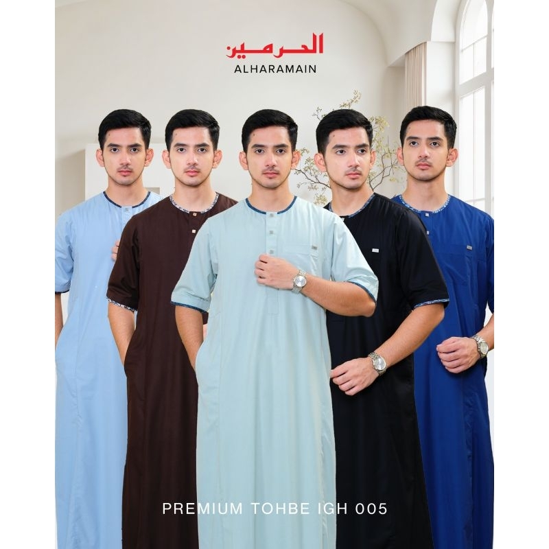 Jual AL Haramain Alharomain الحرمينJubah / Gamis Dewasa Premium Lengan ...