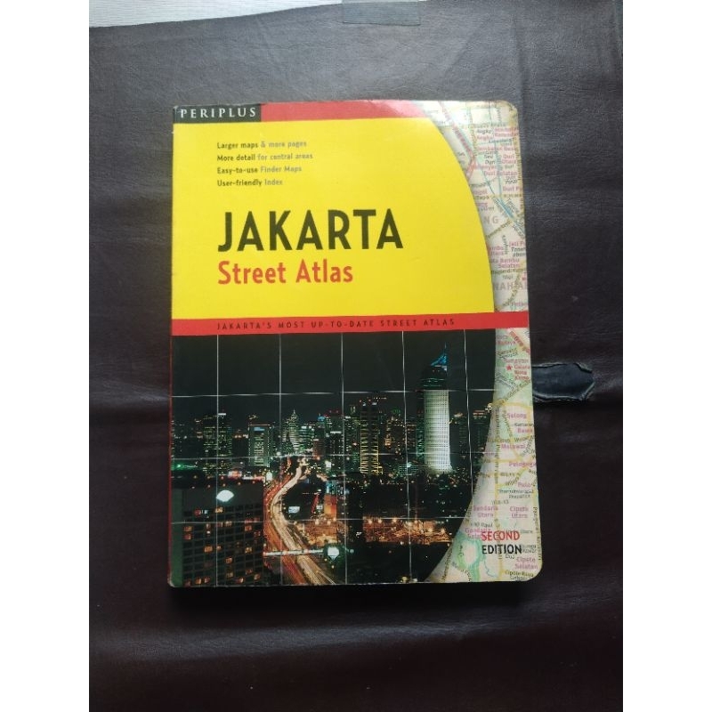 Jual Buku Peta Large Maps JAKARTA STREET ATLAS Second Edition by ...