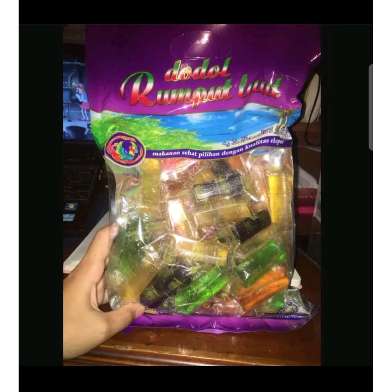Jual [ HALAL ] KINJO JELLY CANDY DODOL RUMPUT LAUT ASLI KHAS LOMBOK 90g ...