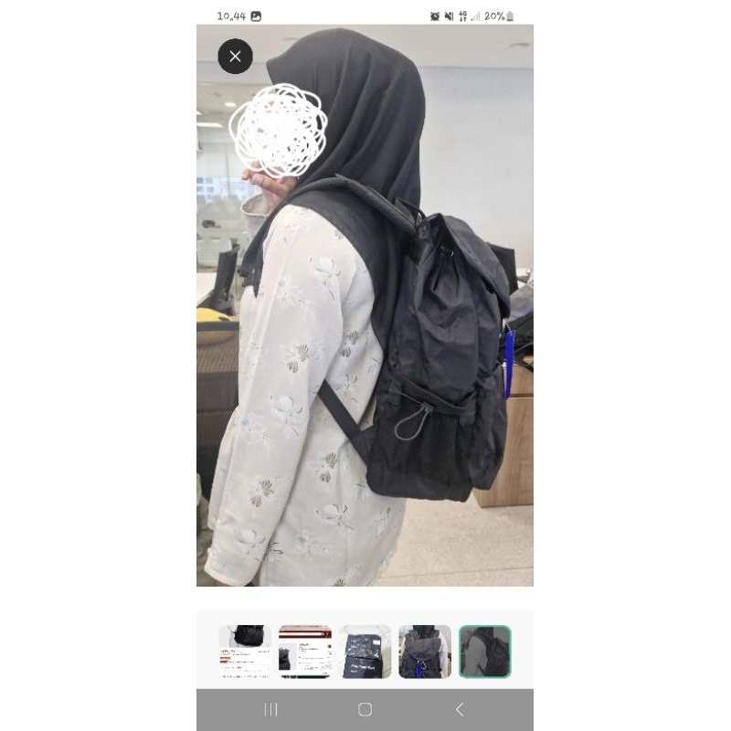 Jual SYMA. Outrun Backpack black | Shopee Indonesia