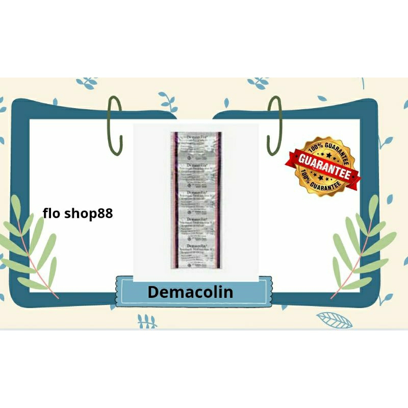 Jual A - DEMACOLIN TABLET / DEMACOLIN / DEMACOLIN 10 TABLET | Shopee ...