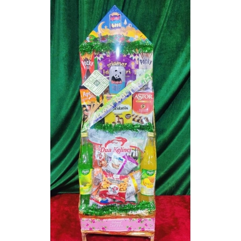 Jual PARCEL LEBARAN SNACKS SIRUP IDUL FITRI RAMADHAN GIFT SET +KARTU ...