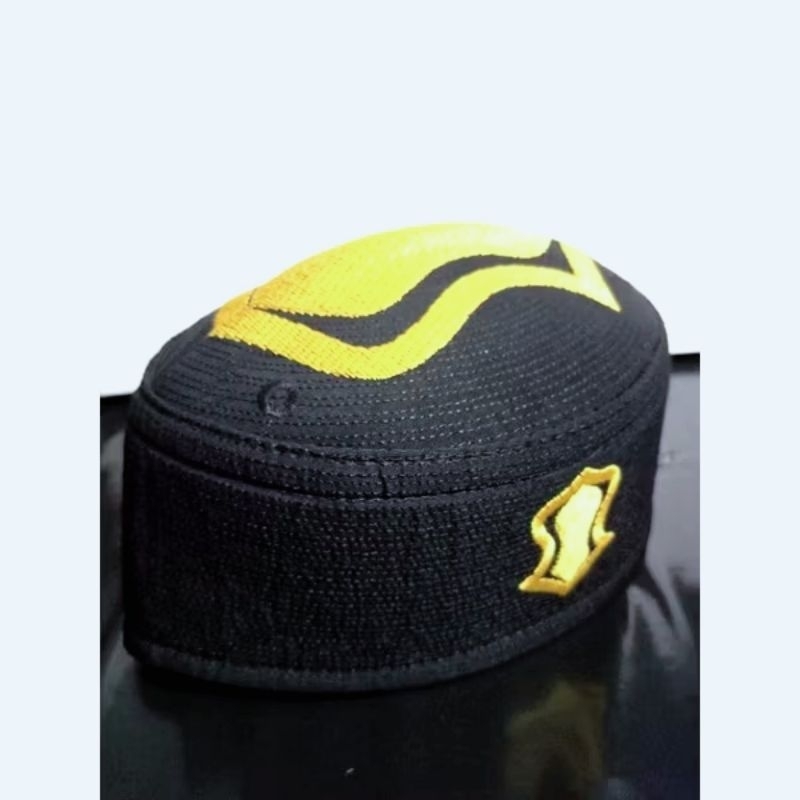 Jual Peci Kopyah Hitam Malaysia Logo TEROMPAH | Shopee Indonesia