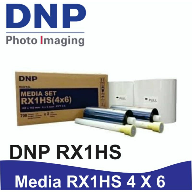 Jual Media Paper DNP RX1HS 1 roll ukuran 4R(PER ROLL) | Shopee Indonesia