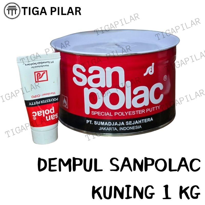 Jual DEMPUL SANPOLAC 1KG DEMPUL BESI DEMPUL KAYU DEMPUL MOBIL DEMPUL ...