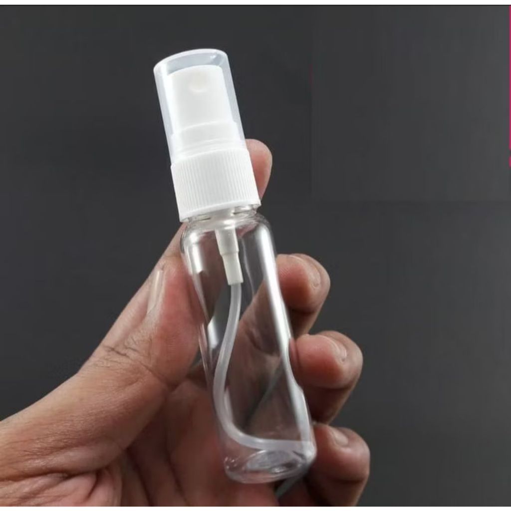 Jual BOTOL KOSONG CLEAR PUMP TREAT PUTIH 30ml BOTOL SABUN BOTOL TONER ...