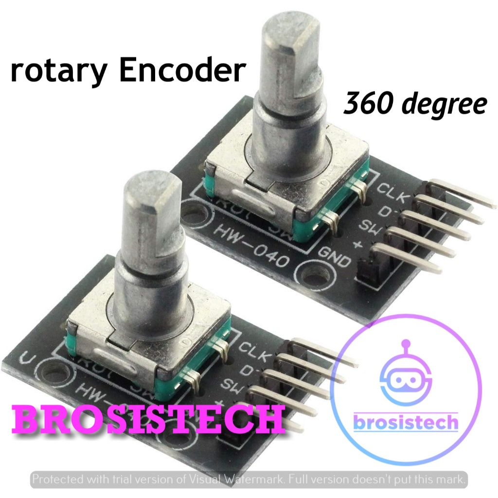 Jual Rotary Encoder Module Digital 5v Unlimited Turn 360 degree ...