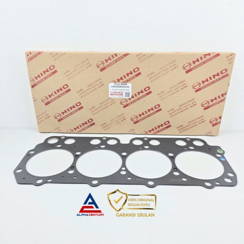 Jual PAKING PACKING HEAD PAK DEKSEL GASKET SILINDER HEAD HINO HT130 HT 130 HT125 HT 125 130HT ...