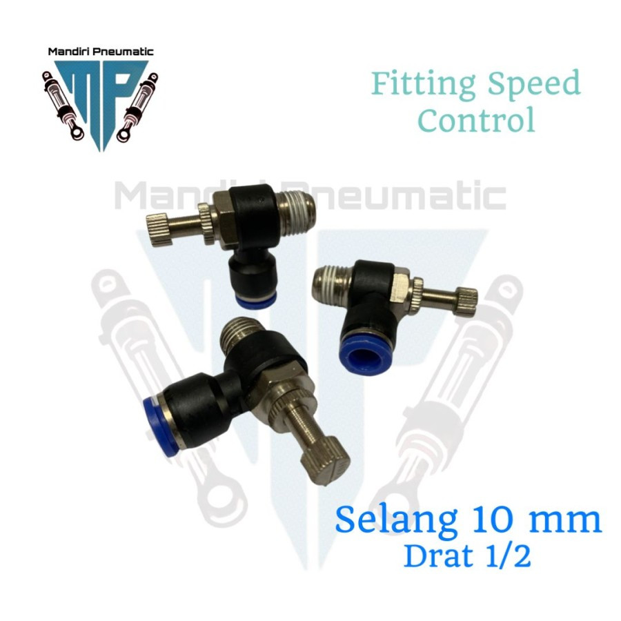 Jual FITTING SPEED CONTROL / FLOW CONTROL TUBE 10mm DRAT 1/2”inch ...