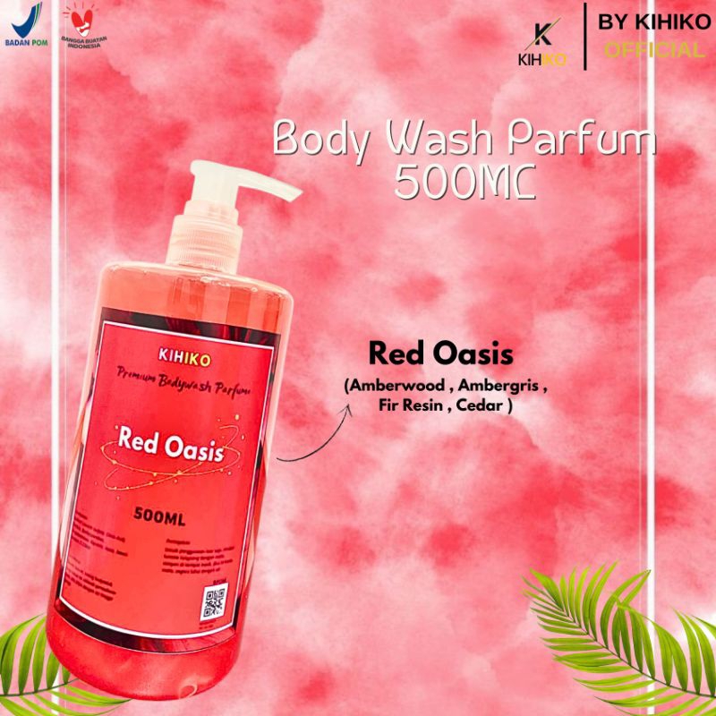 Jual [500ML] Kihiko Premium Bodywash Parfum/Sabun Mandi Cair 500ML ...
