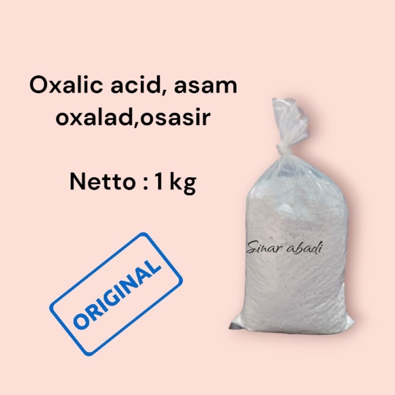 Jual Oxalic acid/asam oxalad/osasir @1kg | Shopee Indonesia