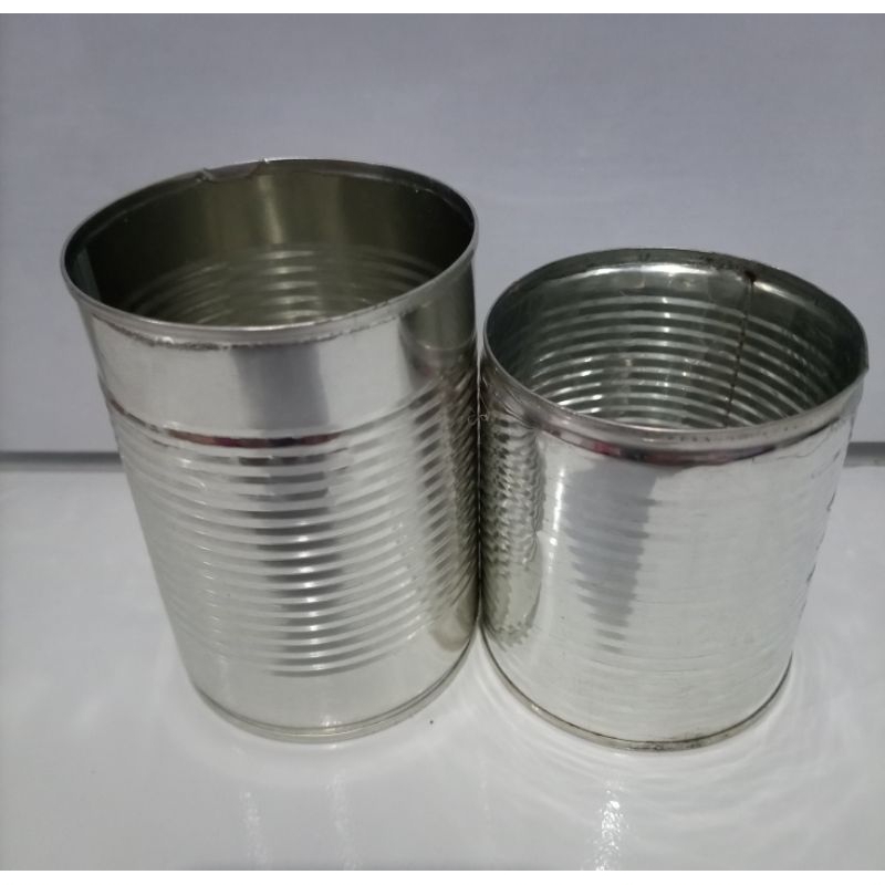 Jual Kaleng Bekas Susu Terbuka 1sisi Bersih Luar Dalam Untuk Kerajinan ...