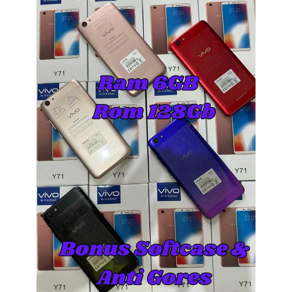 Jual VIVO Y71 RAM 6/128 GB BERGARANSI | Shopee Indonesia