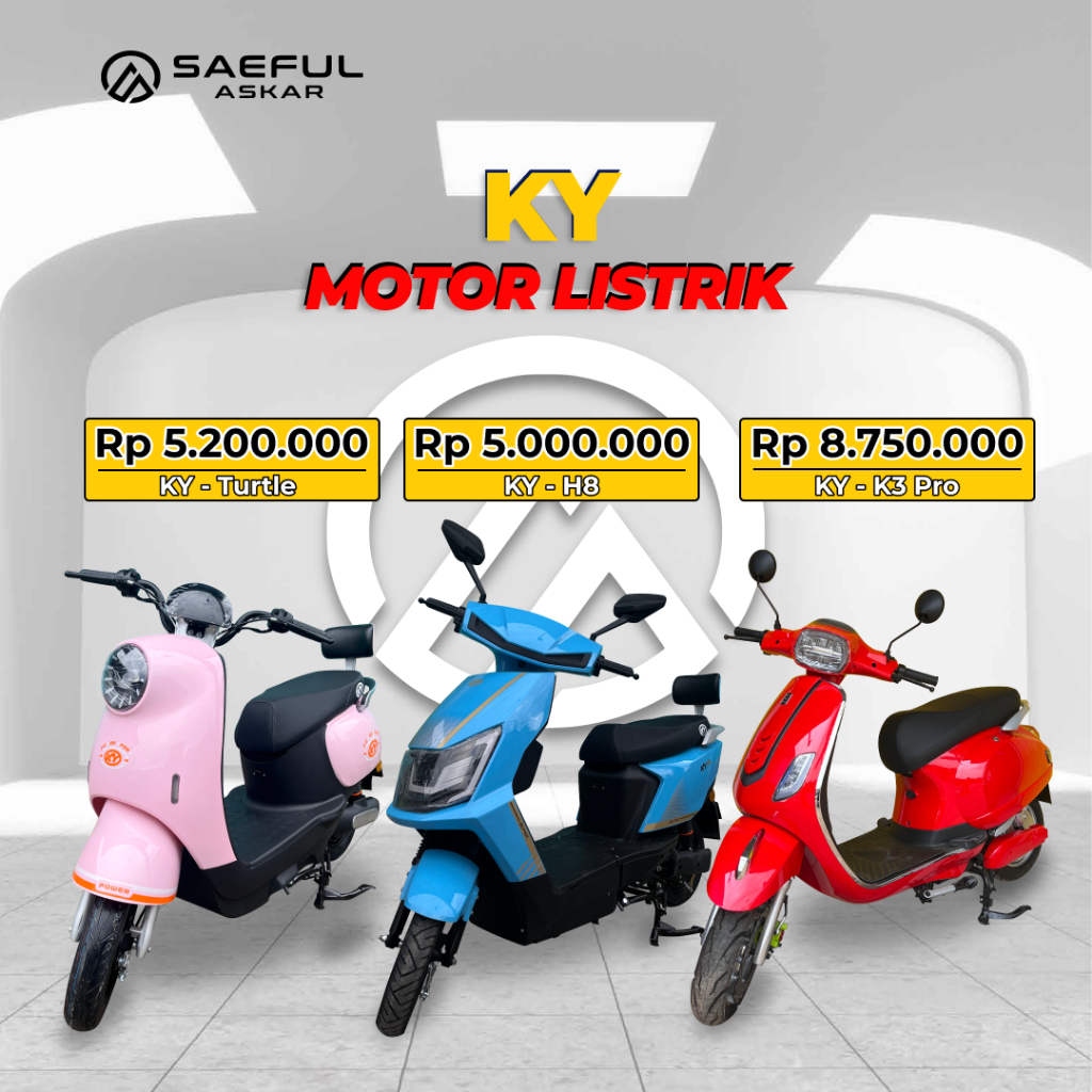 Jual KuangYu Sepeda Listrik Turtle Kuangyu H8 Motor Listrik Kuangyu K3 ...