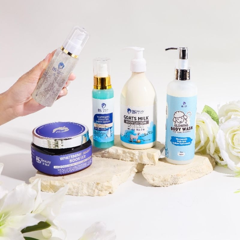 Jual HB BS & SERUM BS & BODYWASH BEAUTY SKINCARE GOAT'S MILK(Ready ...