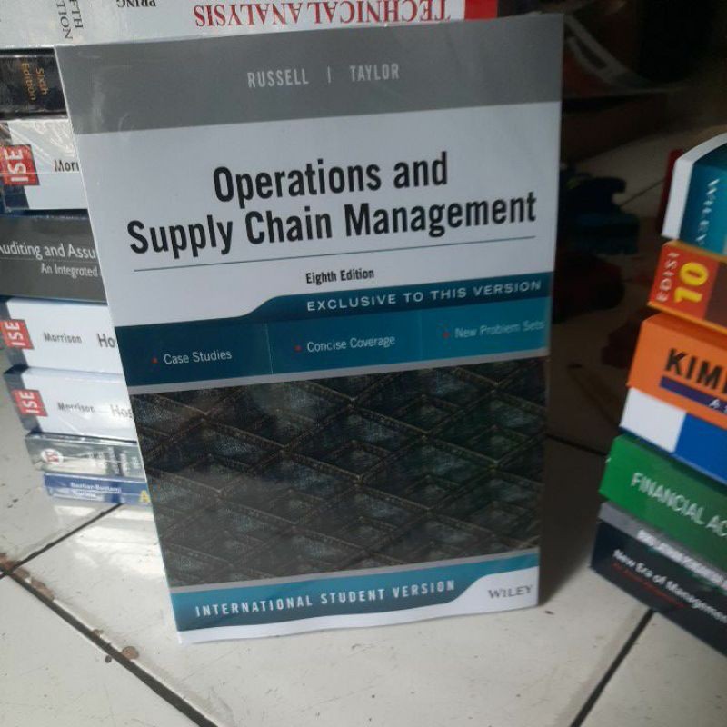 Jual BUKU OPERATIONS AND SUPPLY CHAIN MANAGEMENT 8 EIGHTH EDITION ...