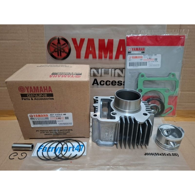 Jual Blok Cylinder Seher Set Komplit Yamaha Crypton Vega Lama (4ST ...