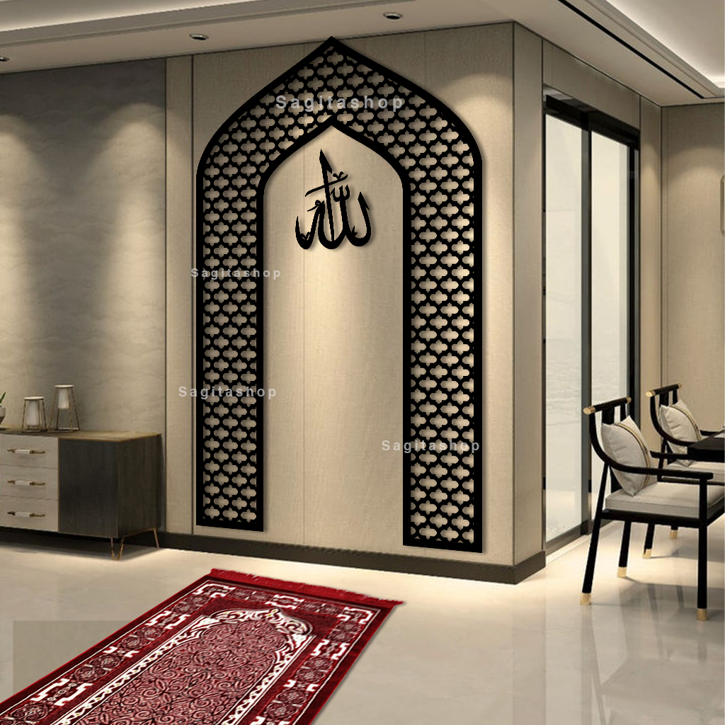 Jual Hiasan Dinding Mihrab Musholla Masjid Mushola Rumah | Mihrab ...