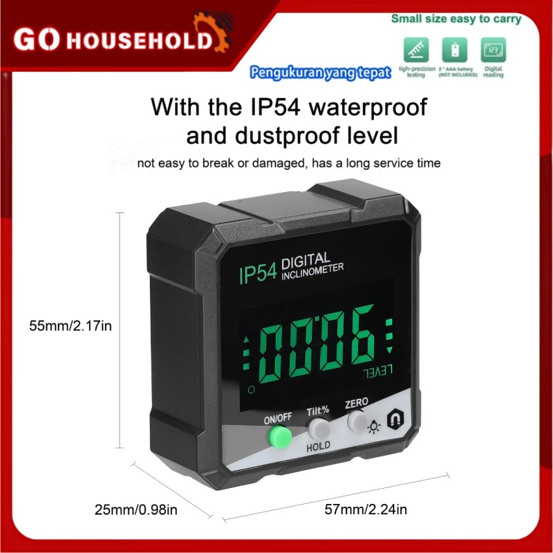 Jual Digital Display Inklination Box Pengukuran Presisi dengan ...