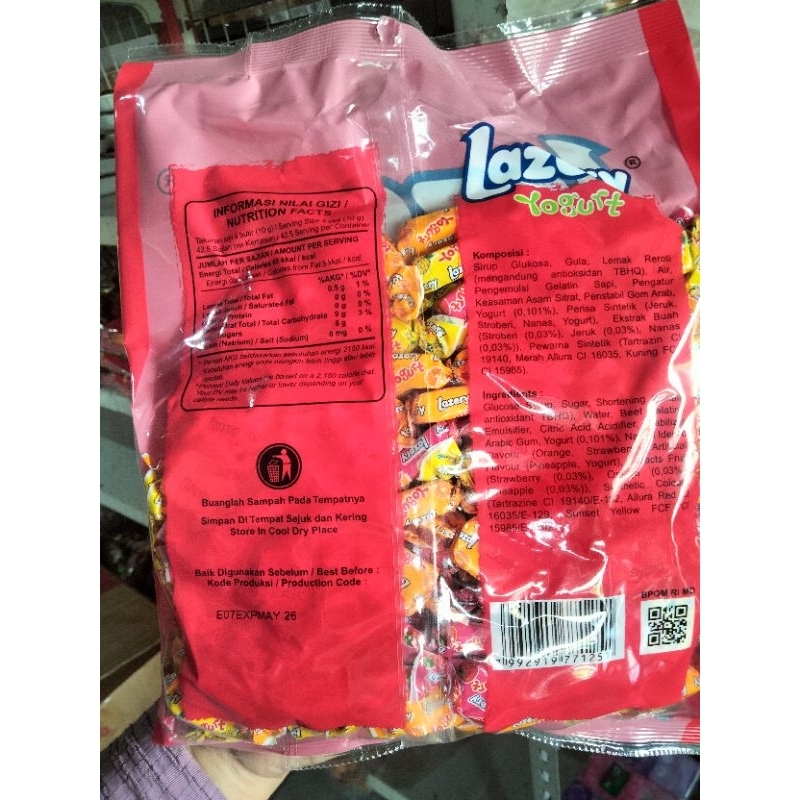 Jual Permen Lazery 425gram (170butir) | Shopee Indonesia
