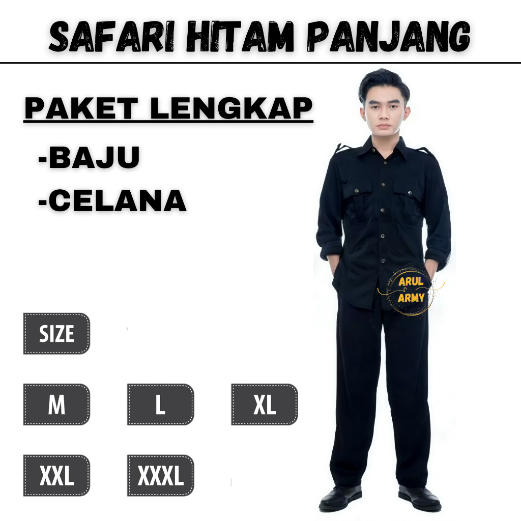Jual Seragam Satpam Safari Terlengkap & Harga Terbaru Mei 2026 | Shopee ...