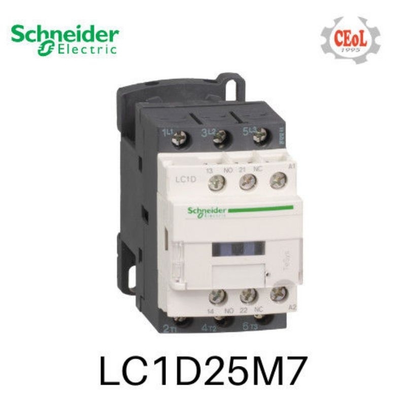 Jual Kontaktor Schneider LC1D25 M7 coil 220v original di jamin Normal | Shopee Indonesia