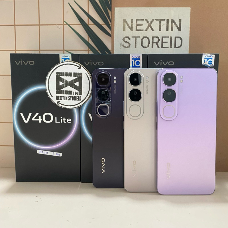 Jual VIVO V40 LITE 8/128 8/256 SECOND FULLSET | Shopee Indonesia