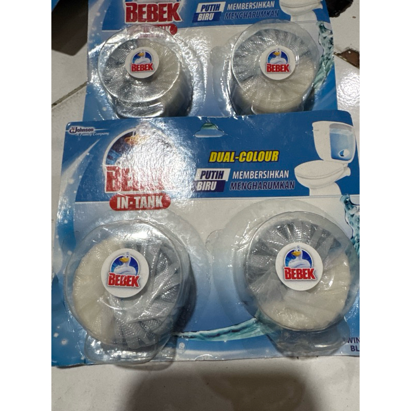 Jual Bebek In Tank 2x40g membersihkan Mengharumkan kloset | Shopee ...