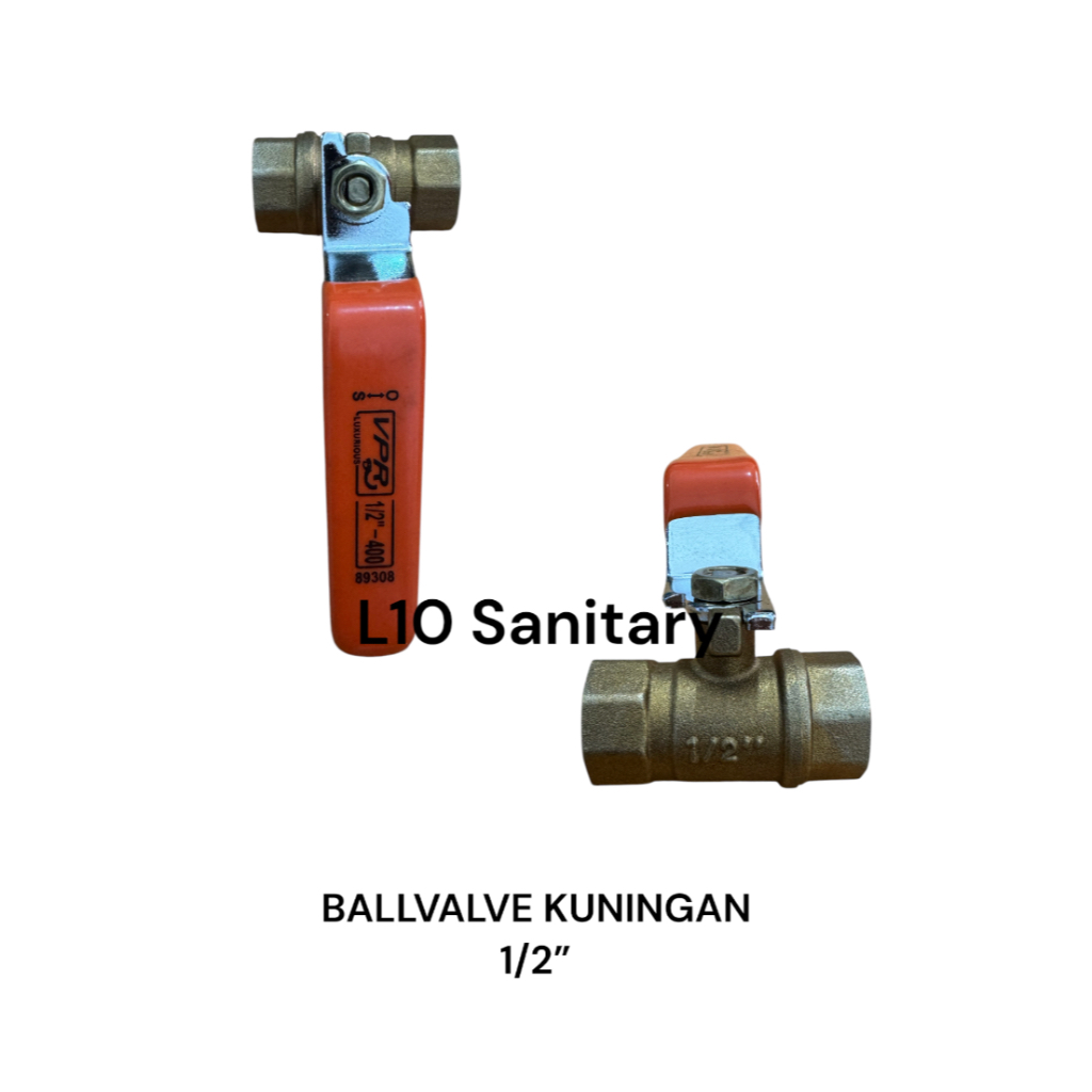 Jual VPR Ballvalve Stop Kran Kuningan 1/2 / Ball valve Kuningan VPR 1/2 Inch | Shopee Indonesia