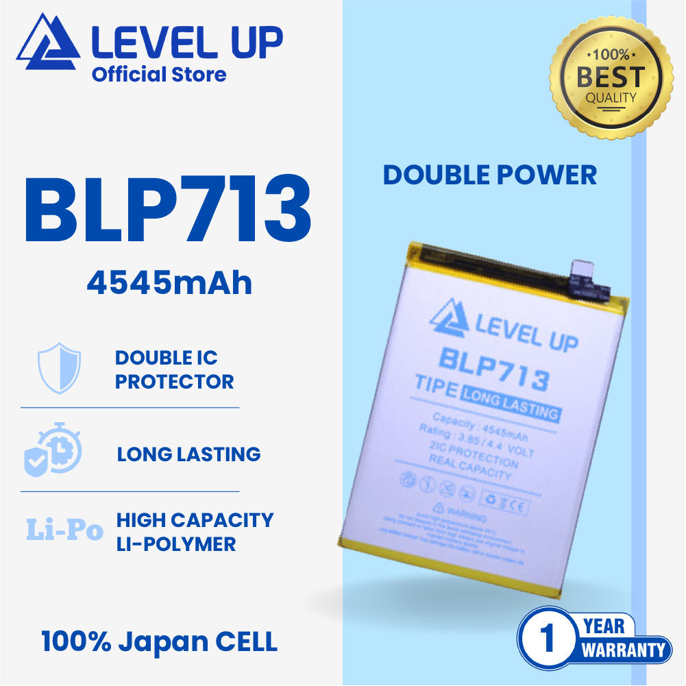 Jual LEVEL UP Baterai Realme 3 Pro BLP713 Double Power | Shopee Indonesia