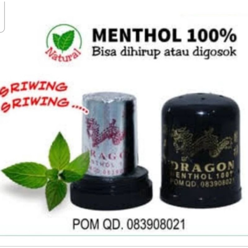 Jual Raja Obat Gosok Menthol cap Dragon HSP Mentol 8gr 8 gr 8 gram per ...