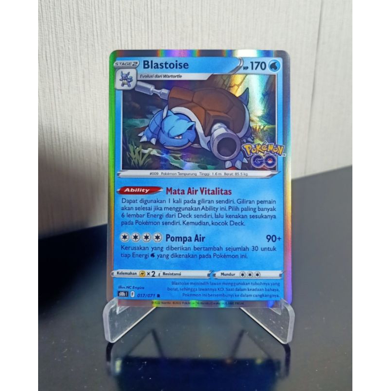 Jual Kartu Pokemon Blastoise 017/071R | Shopee Indonesia