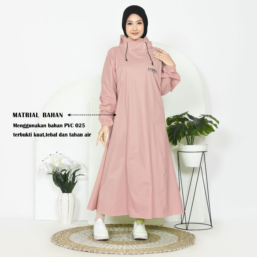 Jual JAS HUJAN MODEL GAMIS TERMURAH AWET TAHAN AIR DAN TEBAL | Shopee ...