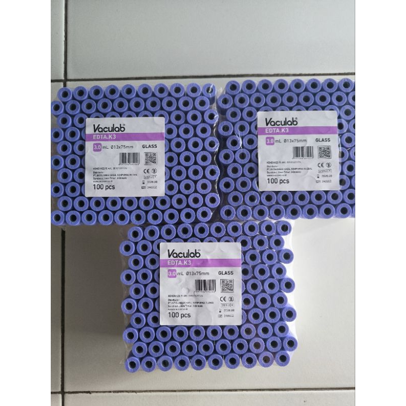 Jual Tabung Vaculab Edta ONEMED / K3 Edta / Tabung Sample Darah ...