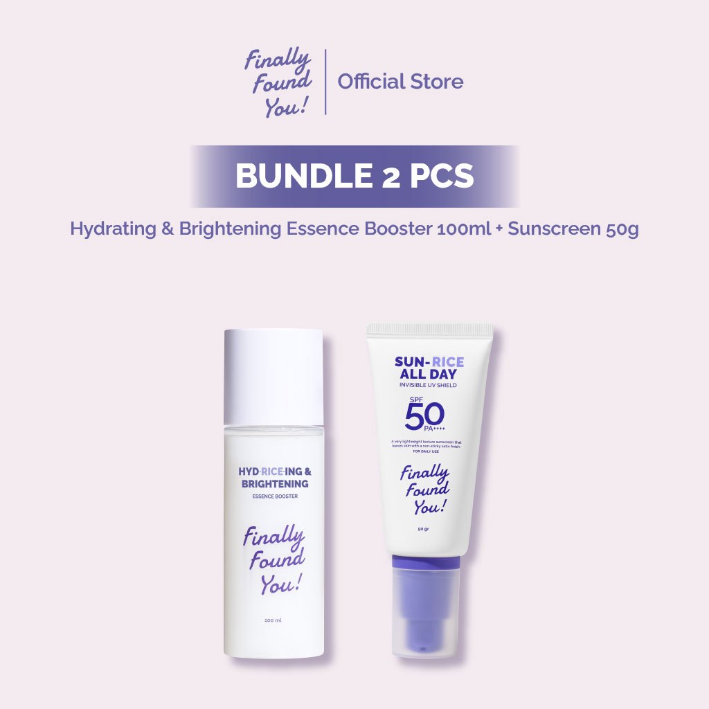 Jual Finally Found You! BUNDLE 2 PCS: HYD-RICE-ING & BRIGHTENING ...