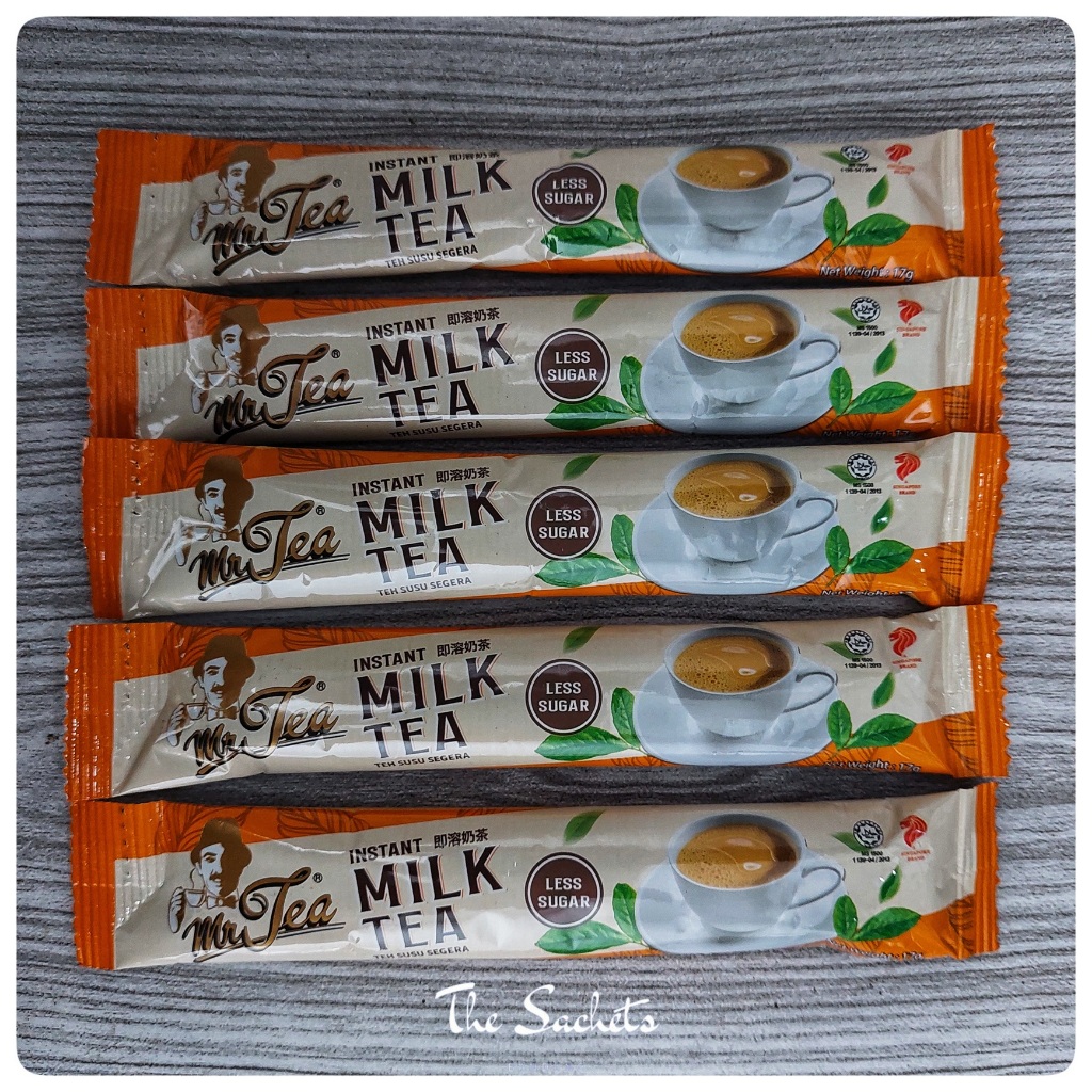 Jual Mr Tea Instant Milk Tea Less Sugar Sachet | Shopee Indonesia