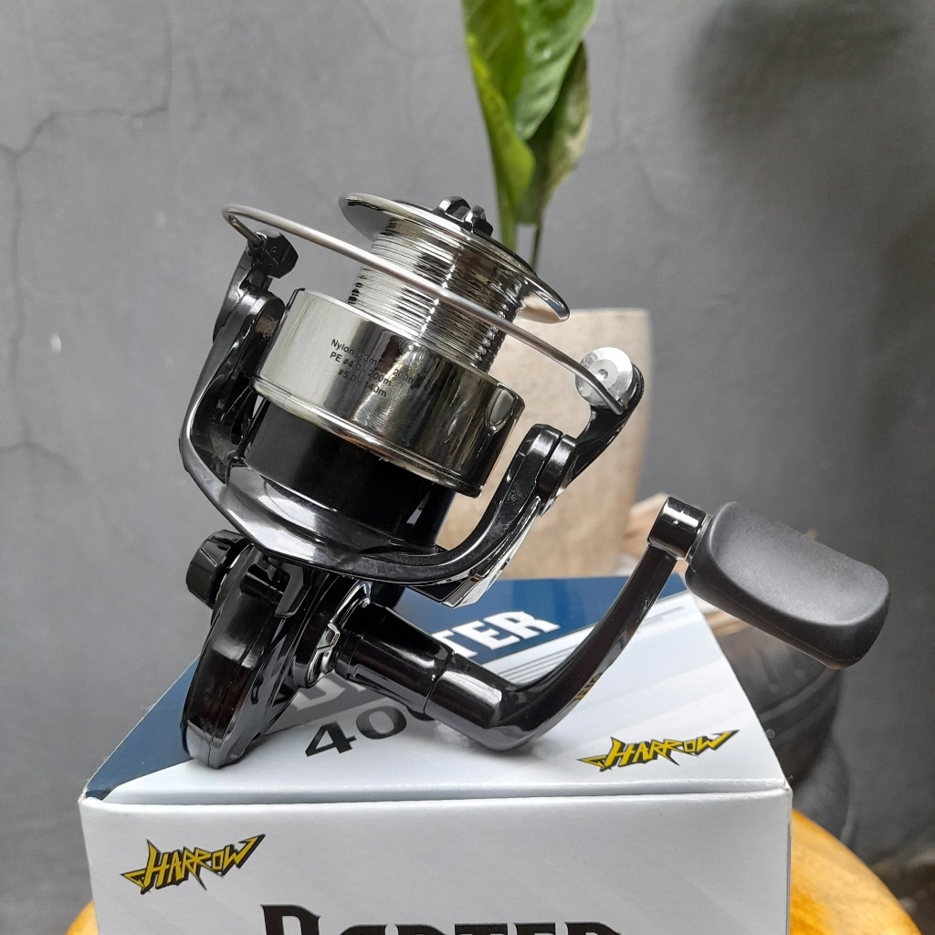 Jual Reel Pancing Harrow Banter 4000 | Gear Ratio 5.0:1 | Max Drag 5 ...