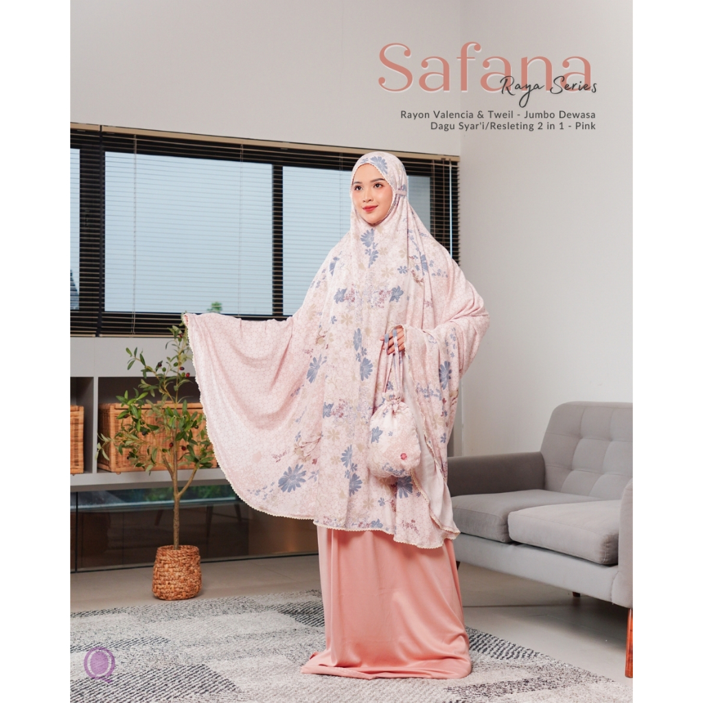 Jual MUKENA SAFANA RAYA SERIES - MUKENAH DEWASA KATUN RAYON VALENCIA ...