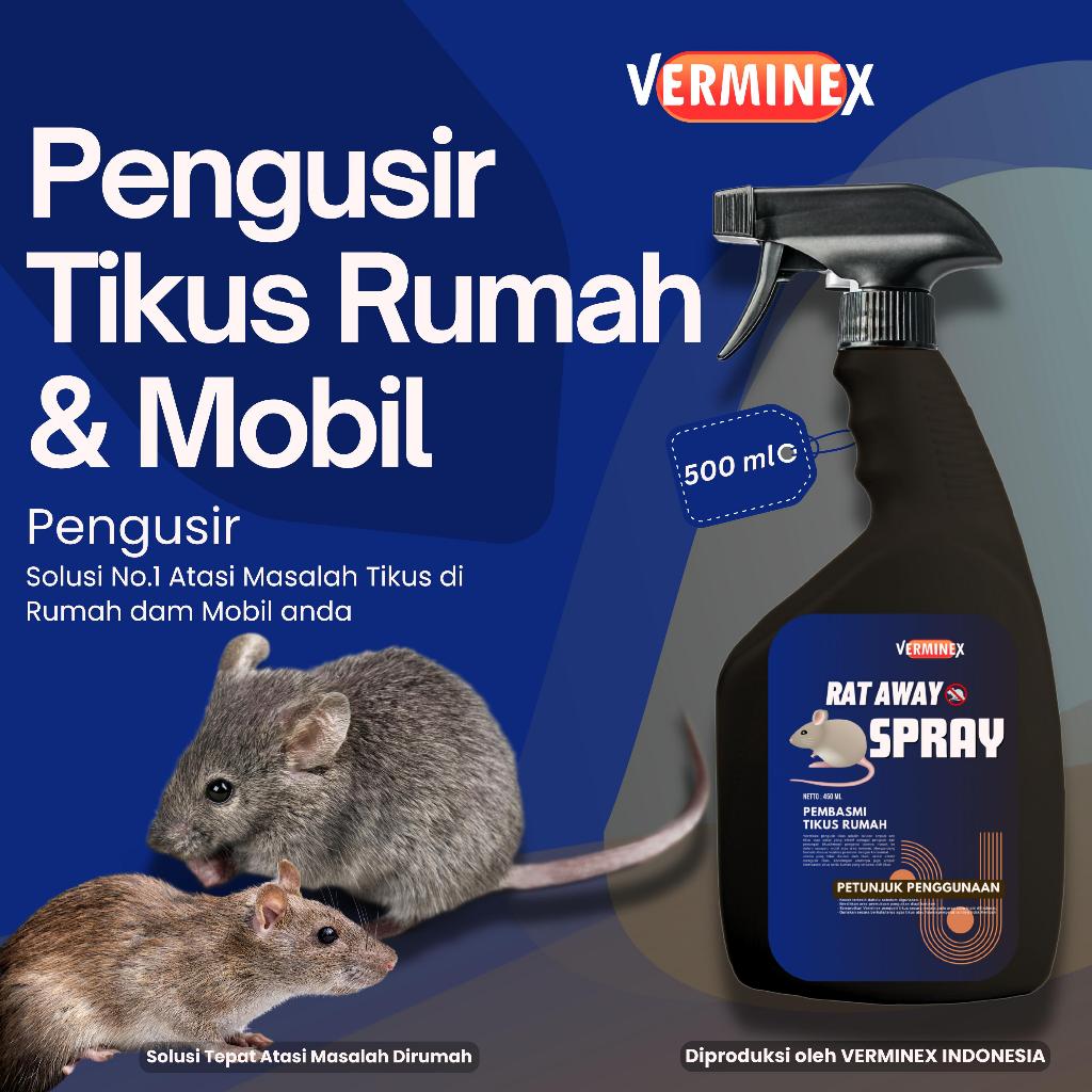 Jual Verminex Rat Away Obat Semprot Pengusir Anti Tikus Ampuh 500ml ...