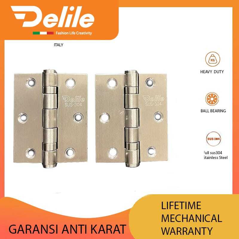 Jual ENGSEL JENDELA/DELILE 304 3X2,5X2MM/Hinge Kupu Butt/Hinge Door ...