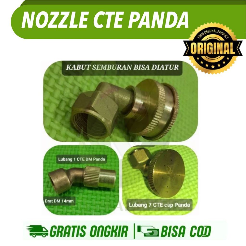 Jual Spuyer Kabut lubang 4 dan 7 Drat 14mm Nozzle CTE Tangki Sprayer ...