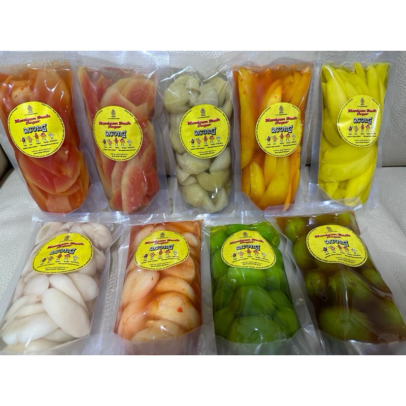 Jual Manisan Buah Mangga/pepaya/salak/pala air/kedondong bangkok/Manis ...
