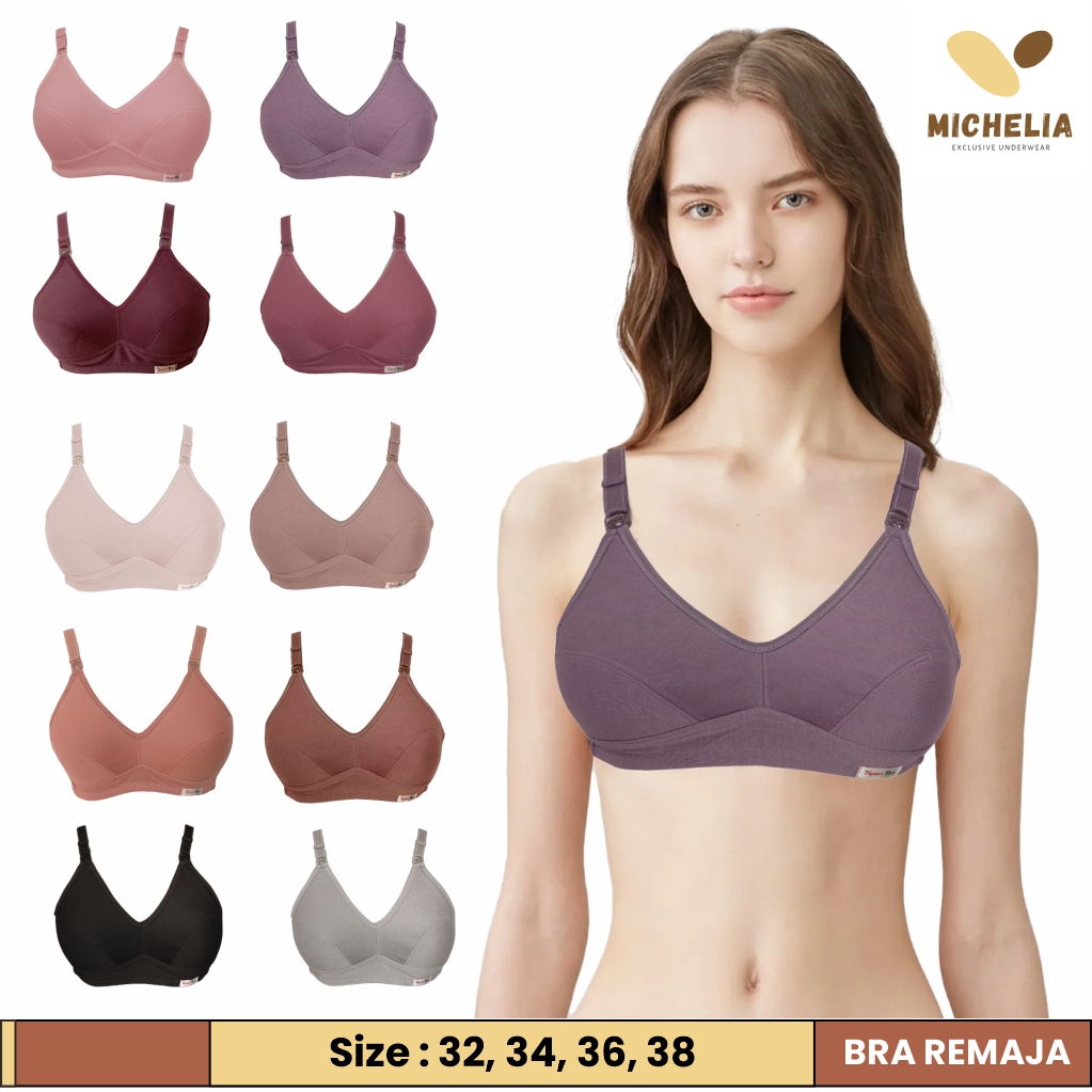 Jual Bra Remaja - Dewasa Standar Busa Tipis Tanpa Kawat BH Remaja - Dewasa Standar | Shopee ...